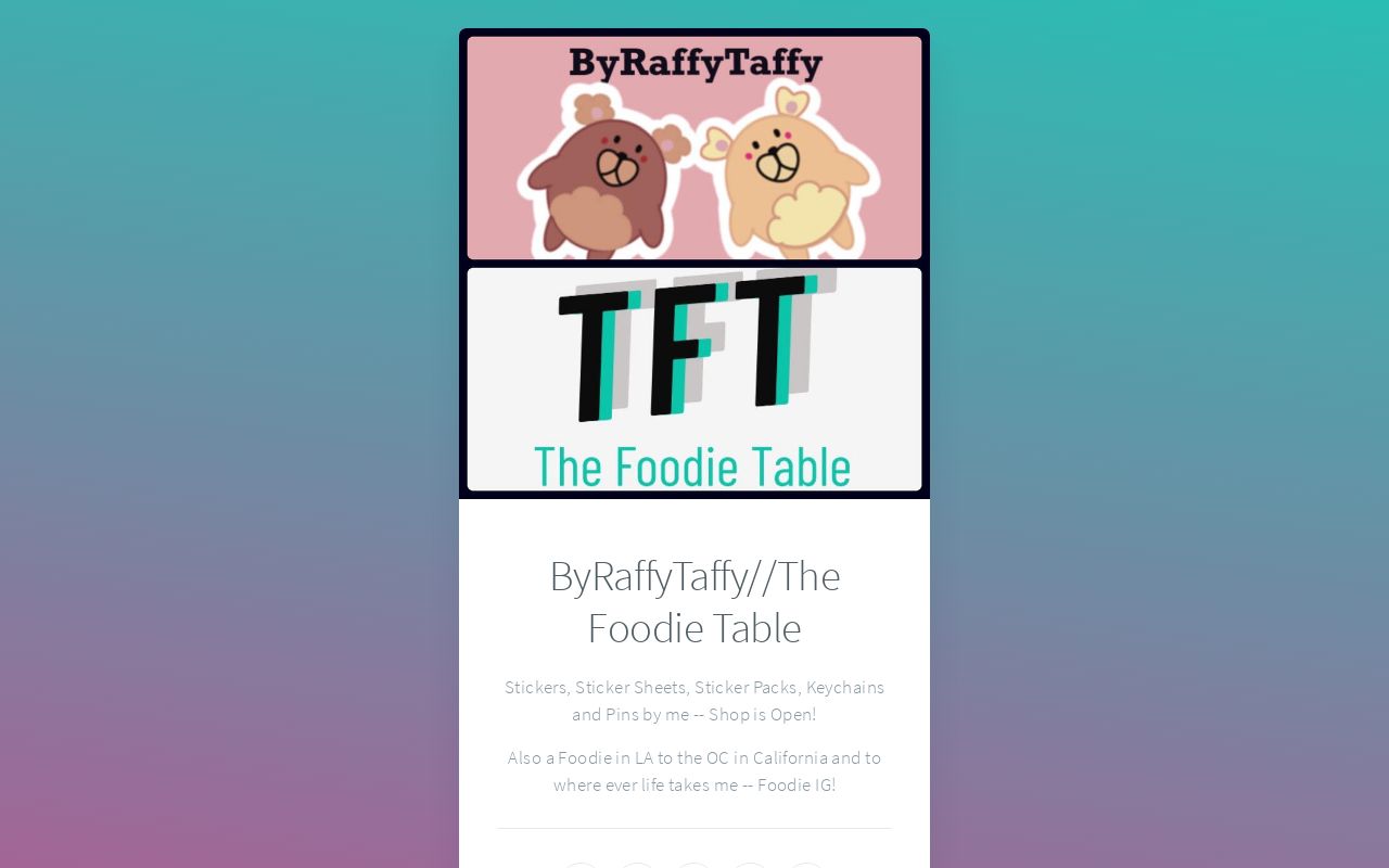 ByRaffyTaffy//TheFoodieTable
